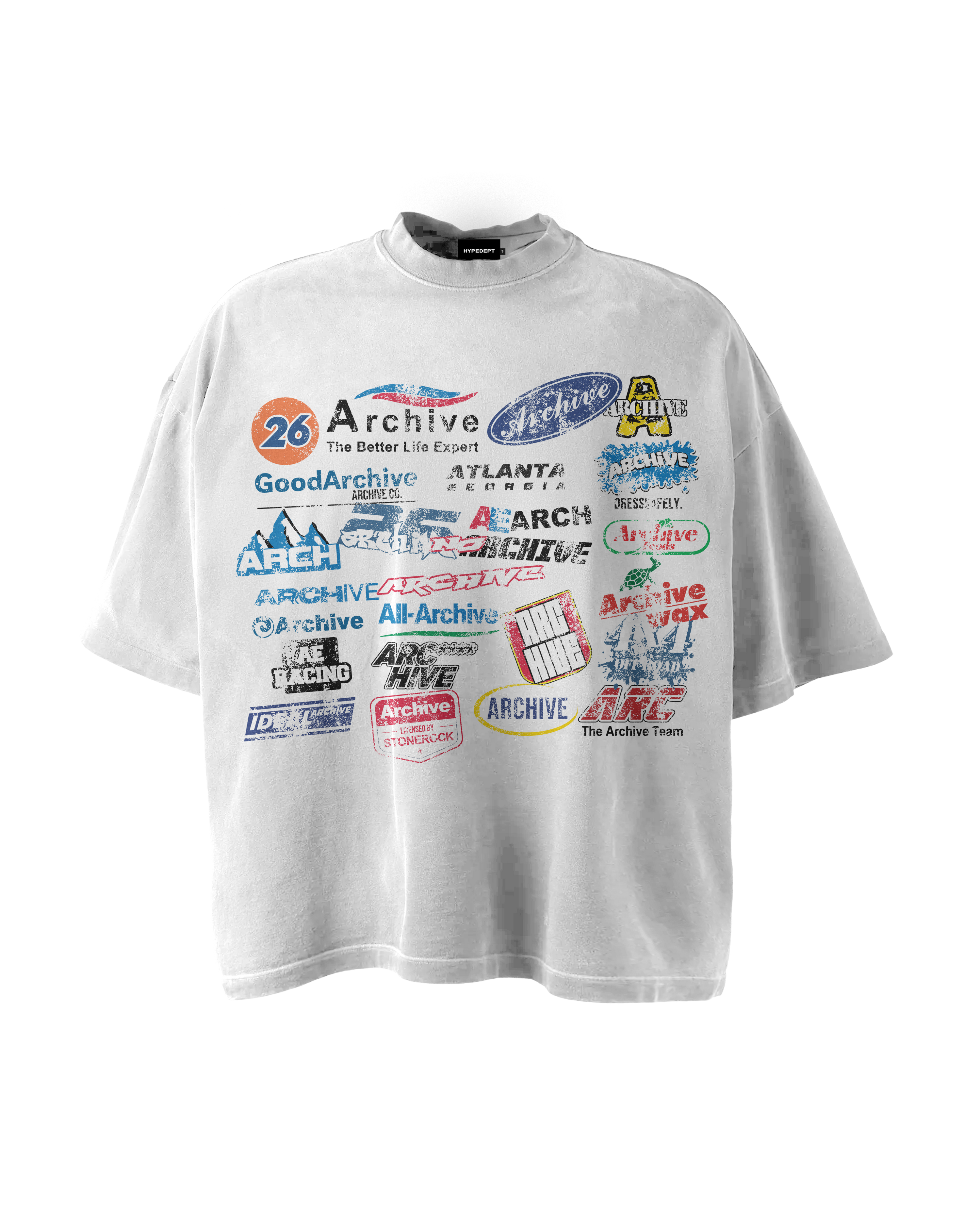 'LOGOS' GRAPHIC TEE