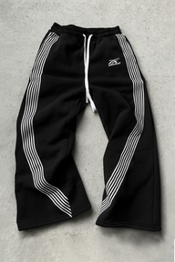 ARCHIVE ESSENTIAL WIDELEG SWEATPANTS BLACK