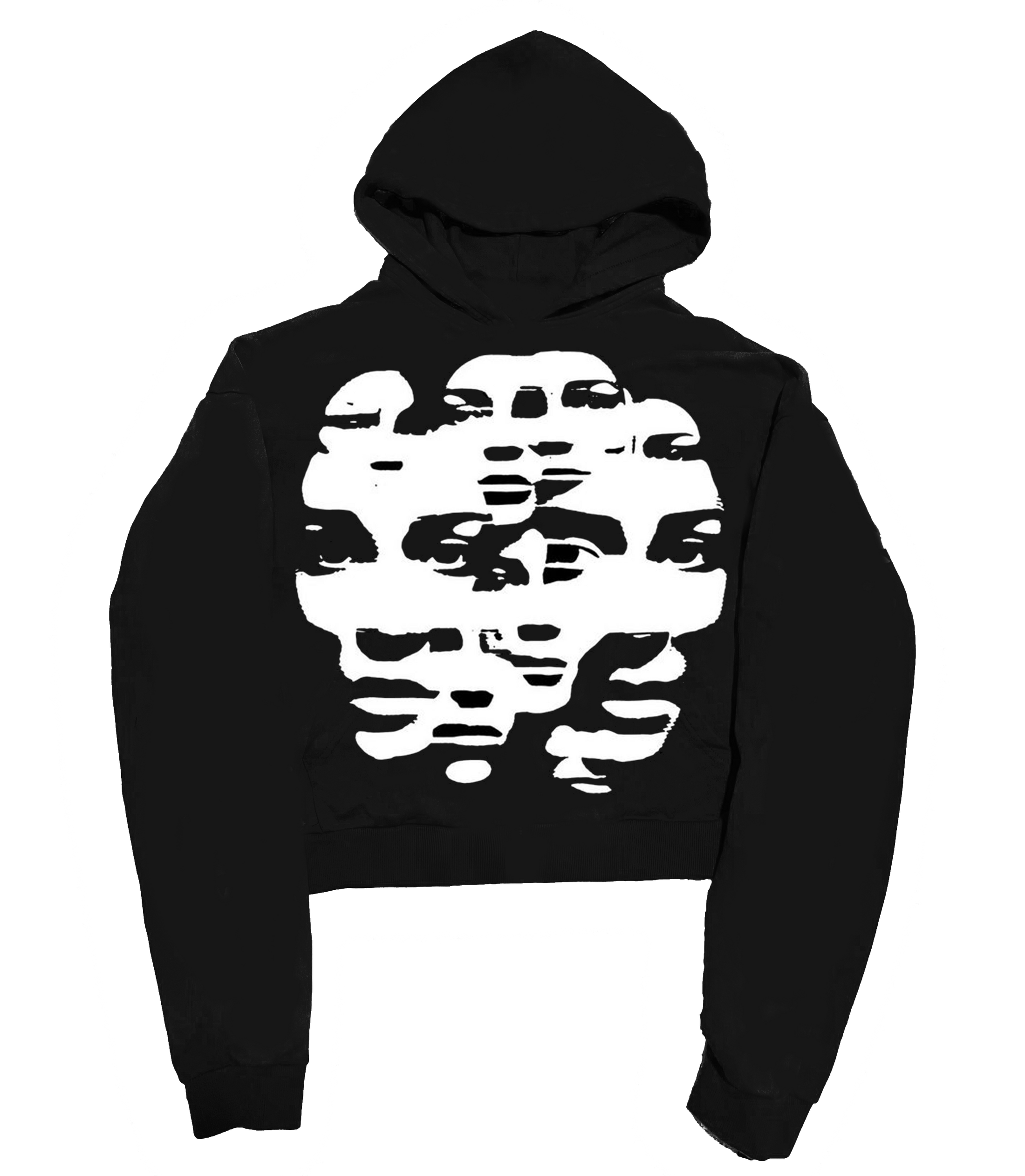 'DISTORTION' 500G HEAVYWEIGHT HOODIE
