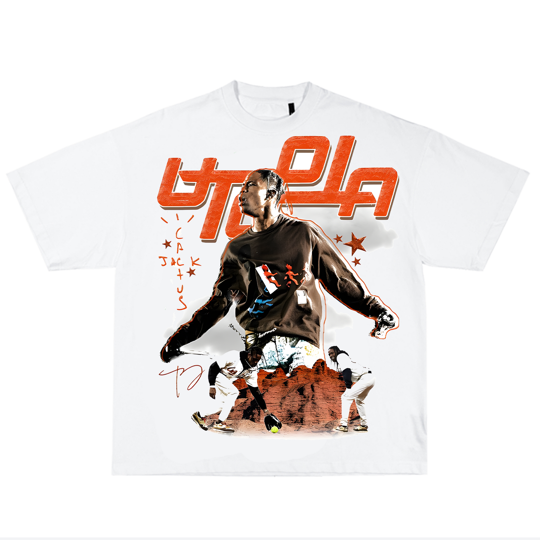 'UTOPIA' GRAPHIC TEE